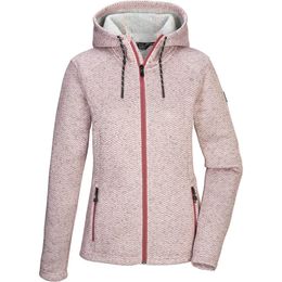 Killtec Fleece Jacket 'KOW 5' female Pink size 46