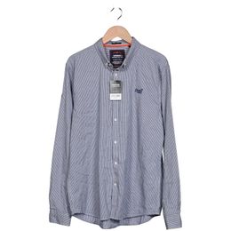 Superdry Hemd Herren Größe XXL Second Hand blau