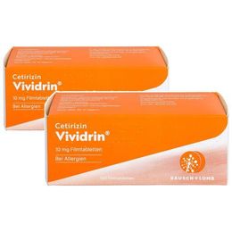 Cetirizin Vividrin 10 mg Filmtabletten Doppelpackung 2 St