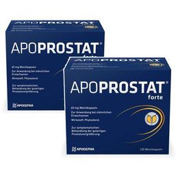 Apoprostat forte 65 mg Weichkapseln Set (2x120St) 2 St