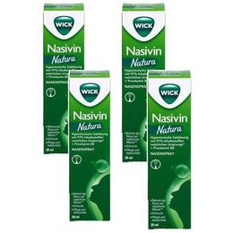 Wick Nasivin Natura Nasenspray (4x20ml) 4 St