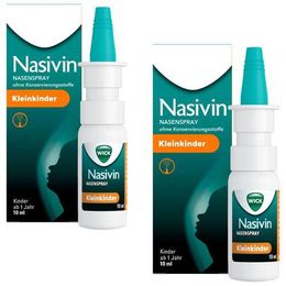 Wick Nasivin Nasenspray oK Kleinkinder 0,25 mg/ml 2 St