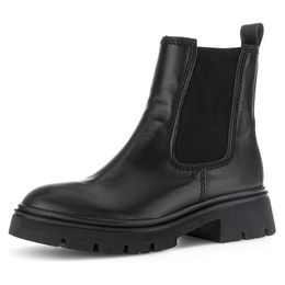 Gabor Chelseaboots, Blockabsatz, Stiefelette, Chunky Boots, Best Fitting-Ausstattung schwarz 44 44 Chelseaboots mit praktischem Innenreißverschluss...