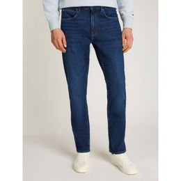 Tommy Hilfiger Straight-Jeans in blauer Waschung Kenai Blue 38 - Länge 34 Länge 34 38 Gerade geschnittene Straight-Fit Jeans für einen lässigen Look
