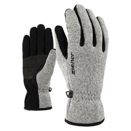 Ziener Multisporthandschuhe »LIMAGIOS« grau 3,5 warmen Fleece Handschuhe für Juniors