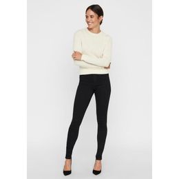 Véro Moda VERO MODA Skinny-fit-Jeans »VMTANYA« mit Stretch black L - Länge 34 Länge 34 L Skinny-Fit Jeans mit extraenger Passform formt eine schlanke Silhouette