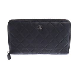 Chanel Geldbörse / Etui Damen Größe One Size Second Hand schwarz