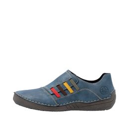 Rieker Slipper '52560' Damen Gr&ouml;&szlig;e 39 taubenblau