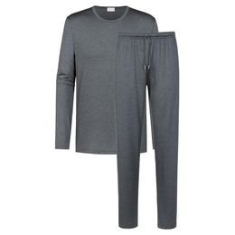 Mey Pyjama lang 'Jefferson' Herren Gr&ouml;&szlig;e XXL grau