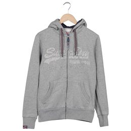 Superdry Kapuzenpullover Herren Größe XS Second Hand grau