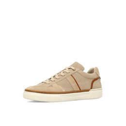 Manfield Sneaker Herren Größe 41 beige / braun