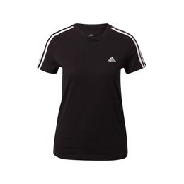 adidas Sportswear Shirt 'Essentials' Damen Größe XS/S schwarz / weiß