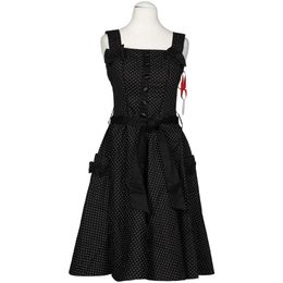 Hell Bunny Kleid Damen Gr&ouml;&szlig;e XS Second Hand schwarz