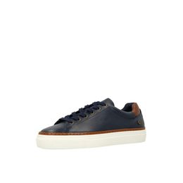 Manfield Sneaker Herren Größe 41 marine / braun