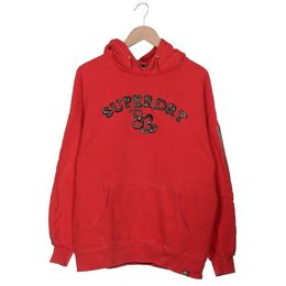 Superdry Kapuzenpullover Damen Größe M Second Hand rot