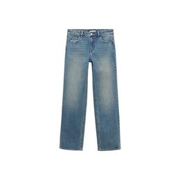 MANGO TEEN Jeans 'Dirty' female Blue size M