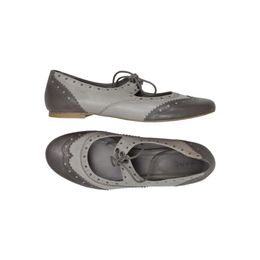 Marc Shoes Ballerina Damen Größe 39.5 Second Hand grau