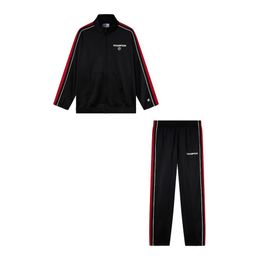 Champion Authentic Athletic Apparel Jogginganzug Jungen Größe 140 rot / schwarz / weiß