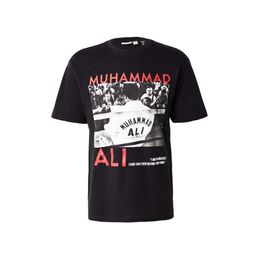 Only & Sons Only & Sons T-Shirt 'ONSMUHAMMAD ALI' Herren Gr&ouml;&szlig;e M grau / rot / schwarz / wei&szlig;