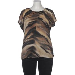 Cartoon Bluse Damen Gr&ouml;&szlig;e XL Second Hand braun