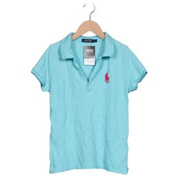 Polo Ralph Lauren Poloshirt Damen Größe M Second Hand hellblau
