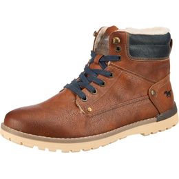 Mustang Lace-Up Boots male Brown size 41