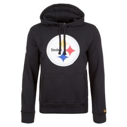 New Era Sweatshirt 'NFL Pittsburgh Steelers' Herren Größe XL blau / knallrot / schwarz / weiß