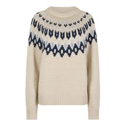 Apricot Fair Isle Chunky Knit Jumper ' ' Damen Gr&ouml;&szlig;e XXL stone