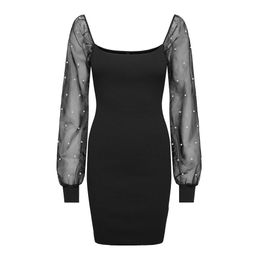 Only Kleid 'ONLVANESSA' Damen Gr&ouml;&szlig;e XS schwarz / perlwei&szlig;