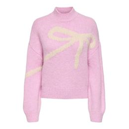 Jacqueline de Yong JDY Pullover 'JDYKILIAN' Damen Gr&ouml;&szlig;e XS gelb / altrosa
