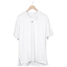 adidas Performance Poloshirt Herren Gr&ouml;&szlig;e L Second Hand wei&szlig;