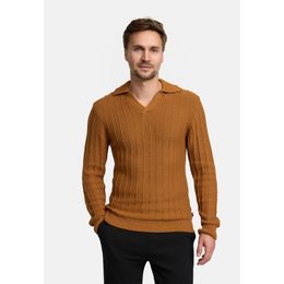 Jeff Pullover 'JFTruman' Herren Gr&ouml;&szlig;e XXXL cognac