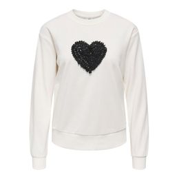 Jacqueline de Yong Jdy Sweatshirt 'JDYParis' female White size L
