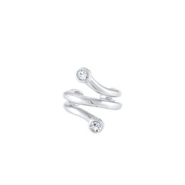Elli Ohrringe Earcuff Damen Größe One Size silber