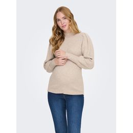Only Maternity Umstand Pullover 'OLMKatia' Damen Gr&ouml;&szlig;e M hellbraun