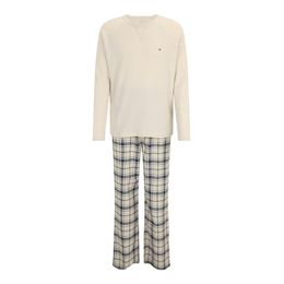 Tommy Hilfiger Pyjama Herren Gr&ouml;&szlig;e L beige / schwarz