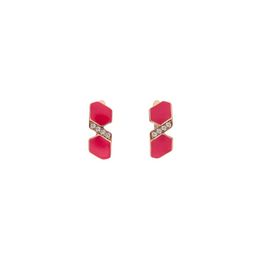 Naemi Earrings female Red size One Size