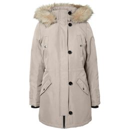V&eacute;ro Moda VERO MODA Parka 'VMExcursion Expedition' Damen Gr&ouml;&szlig;e XL greige Winterjacke