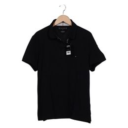 Tommy Hilfiger Poloshirt Herren Größe XXL Second Hand schwarz