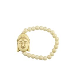 Armband "Tibet", Damen, Gr. Glas, beige (elfenbein), Collezione Alessandro, Armb&auml;nder Armband