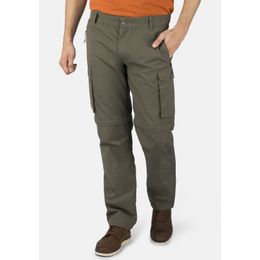 Cargohose HERO by John Medoox "Canvas Cargohose", Herren, Gr. 36, Länge 32, grün (olive), Twill, 65% Polyester, 35% Baumwolle, gerade lang, Hosen, Cargo Hose Outdoorhose Casual Twill für Herren