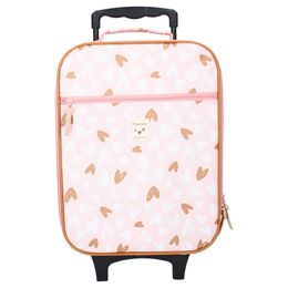 Trolley Vadobag, Jungen, Gr. B/H/T: 30cm x 41cm x 14cm, pink, Polyester, mehrfarbig, Koffer, mit niedlichem Aufdruck