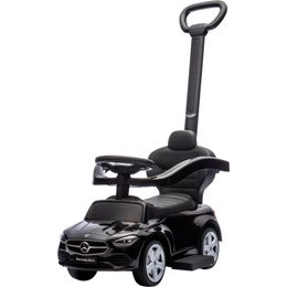 Rutscherauto Jamara "Mercedes-Benz C-Class 3in1", schwarz, Rutschautos, KinderB:40cm H:83cm T:84cm, mit Sound, B:40cm H:83cm T:84cm