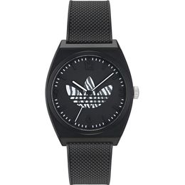 Quarzuhr adidas originals "PROJECT TWO GRFX", schwarz, Armbanduhren, Kinder, Armbanduhr, Damenuhr, Herrenuhr, unisex, analog