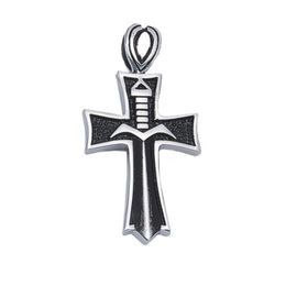 Adelia´s Kreuzanhänger ADELIA´S "Herren Edelstahl Kreuz Anhänger", silber, Schmuckanhänger, Herren, Edelstahl, für Herren