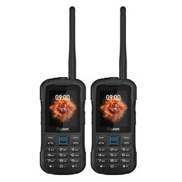 Gigaset Handy "GLX 8 ACTIVE Duo Walkie-Talkie Feature Phone", schwarz, B:8,2cm H:5,7cm T:24,7cm, Mobiltelefone