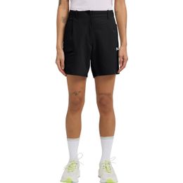 Shorts Jack Wolfskin "PRELIGHT STRIDE SHORTS W", Damen, Gr. 40, Normalgrößen, schwarz, Oberstoff: 100% POLYESTER ; Oberstoff: 100% POLYURETHAN; Futter 1:00% POLYESTER, Hosen