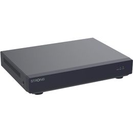 Strong Festplatten-Dockingstation "12-Kanal-Netzwerkrekorder 8x PoE", schwarz, Dockingstationen, 8 POE-PORTS, Unterstützt bis zu 8 TB HDD, Max. 8 MP Auflösung