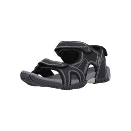 Sandale CRUZ "Penang", Herren, Gr. 44, schwarz, Leder, Schuhe Sandale, mit praktischem Allwetterprofil