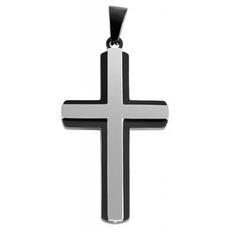 Adelia&acute;s Kettenanh&auml;nger ADELIA&acute;S "Neuheit 2025 - stylischer Kreuz Anh&auml;nger aus Edelstahl", gold, Schmuckanh&auml;nger, Damen, Edelstahl, Kettenanh&auml;nger